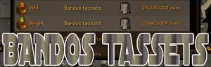OSRS Bandos Tassets | Is it worth it? - Uses in OSRS