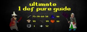 OSRS 1 Def Pure Guide - Best OSRS Guides