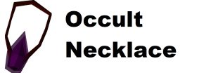 OSRS Occult Necklace